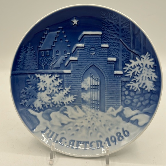Bing and Grondahl | Accents | Bing And Grondahl 886 Christmas Plate ...